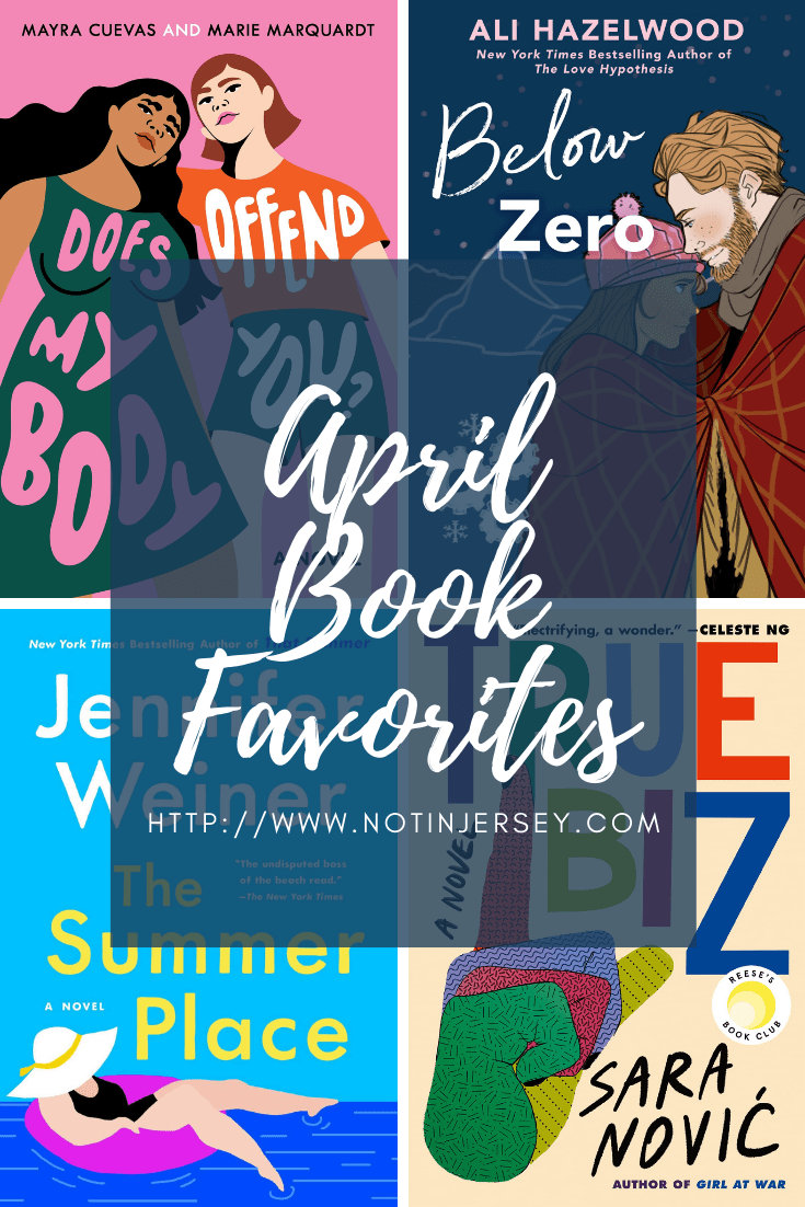 April Book Favorites - Not In Jersey