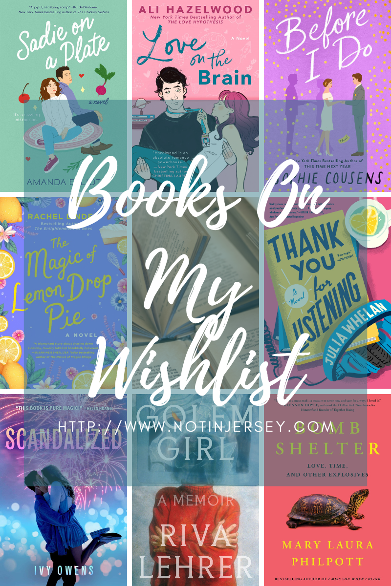 Books On My Wishlist - Not In Jersey