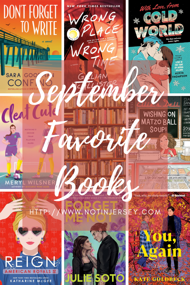 September 2023 Favorite Books - Not In Jersey