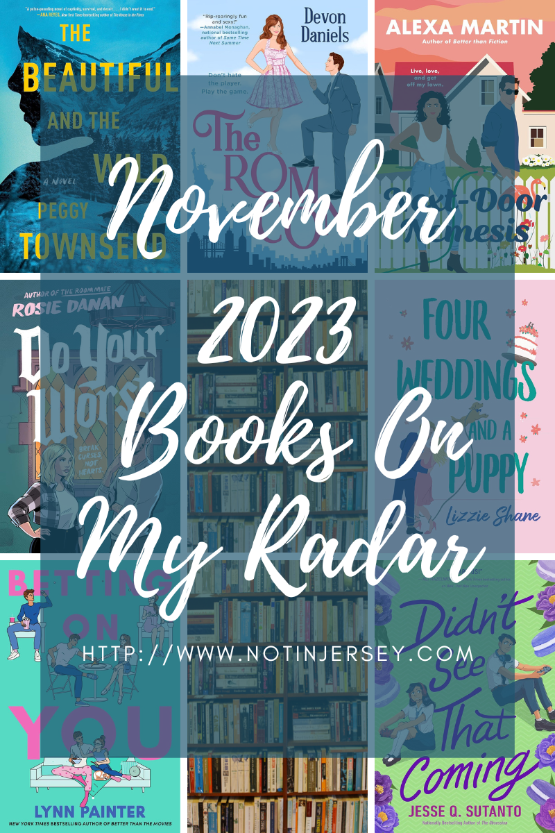 November 2023 Books On My Radar - Not In Jersey