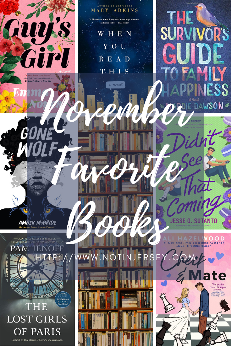 November 2023 Favorite Books - Not In Jersey