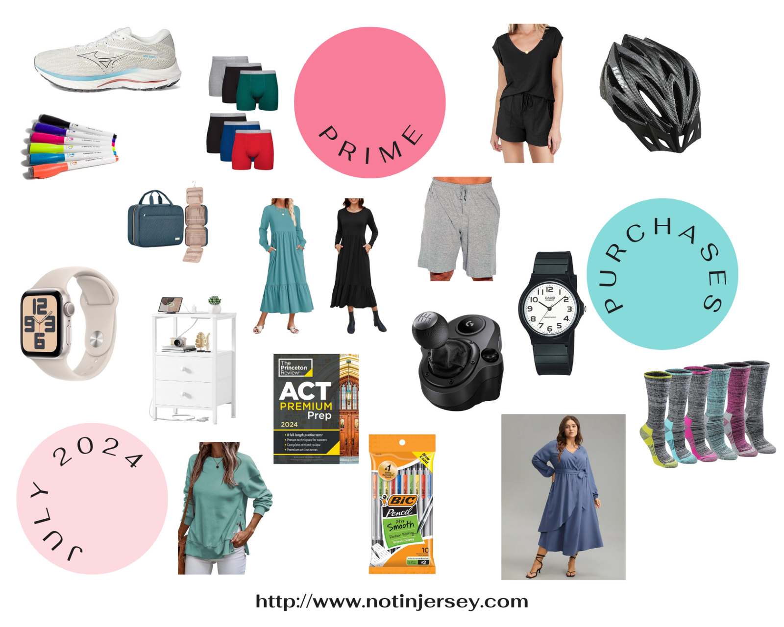 Prime (and Other) Purchases In July 2024 - Not In Jersey