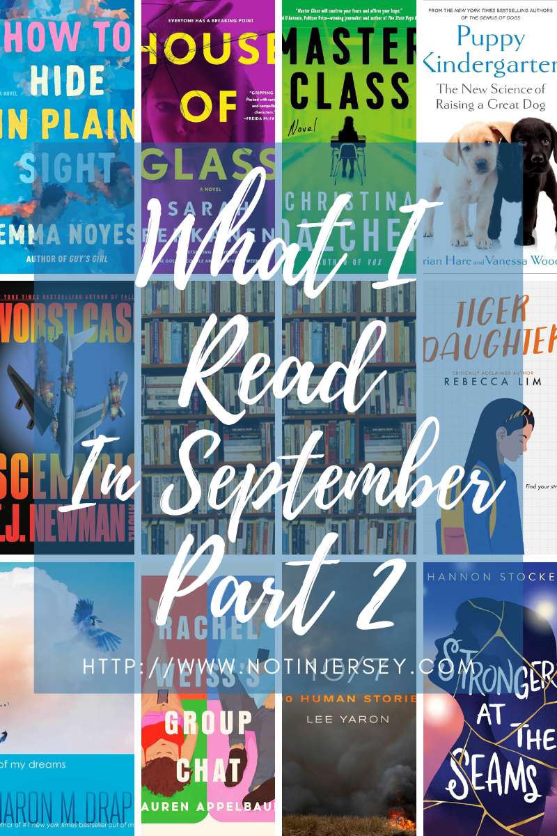 What I Read in September 2024 Part 2 - Not In Jersey