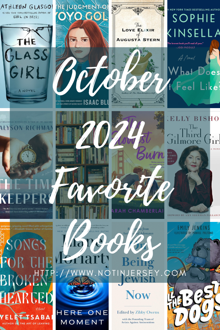 October 2024 Favorite Books - Not In Jersey
