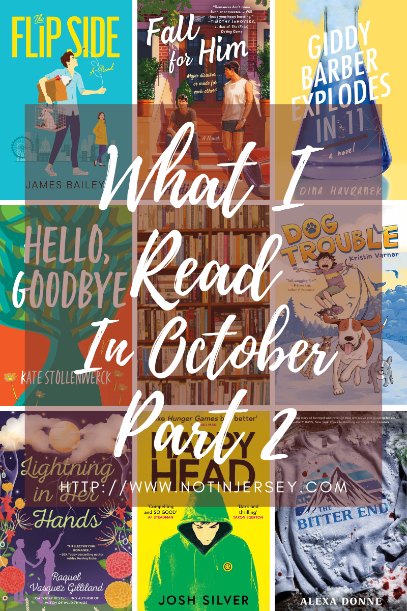 What I Read in October 2024 Part 2 - Not In Jersey